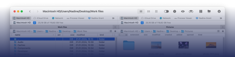 Commander One – FTP client and file manager for macOS