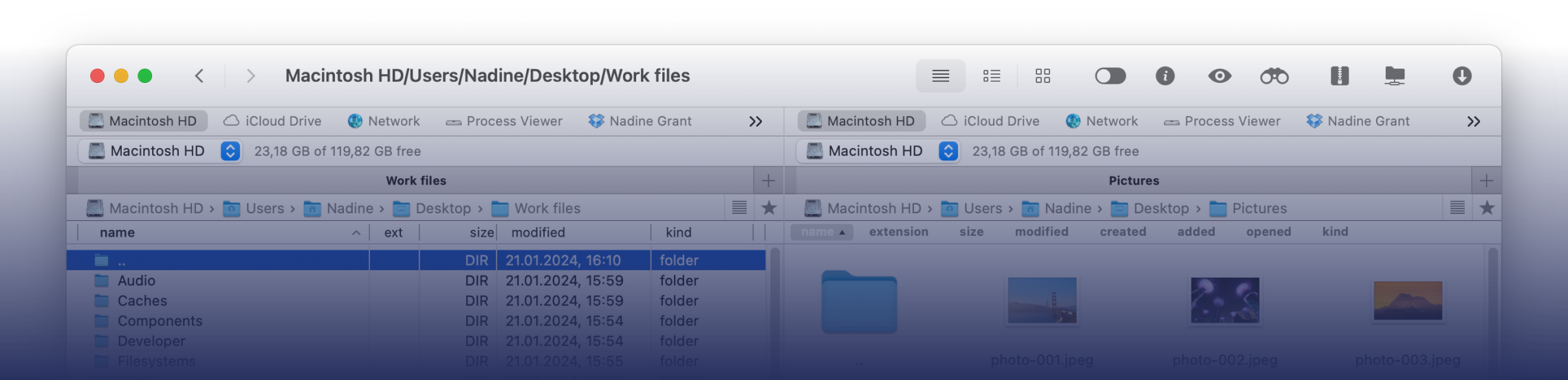Manage and organize files on cloud services or remote servers from Mac ...