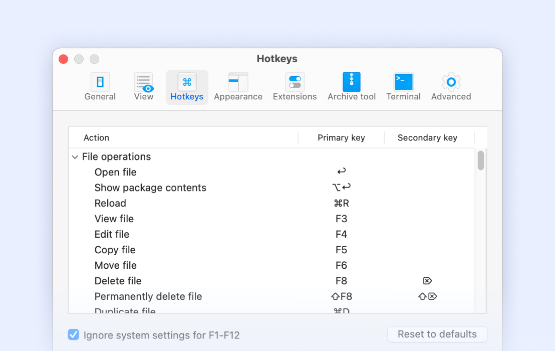 Manage and organize files on macOS – Commander One