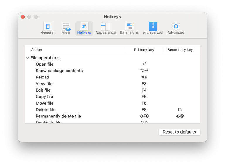 Commander One — powerful file manager for Mac with FTP/SFTP support
