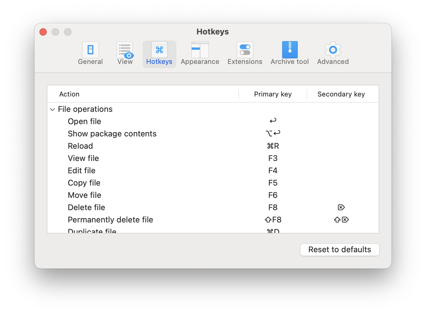 Commander One — powerful file manager for Mac with FTP/SFTP support