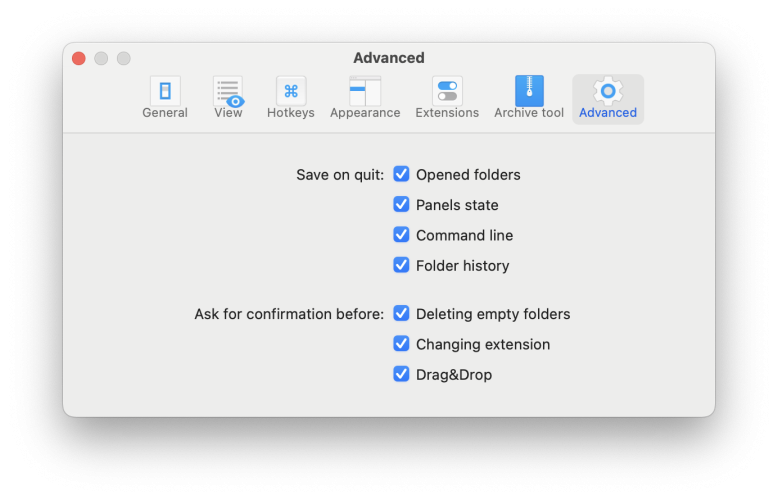 Commander One — powerful file manager for Mac with FTP/SFTP support