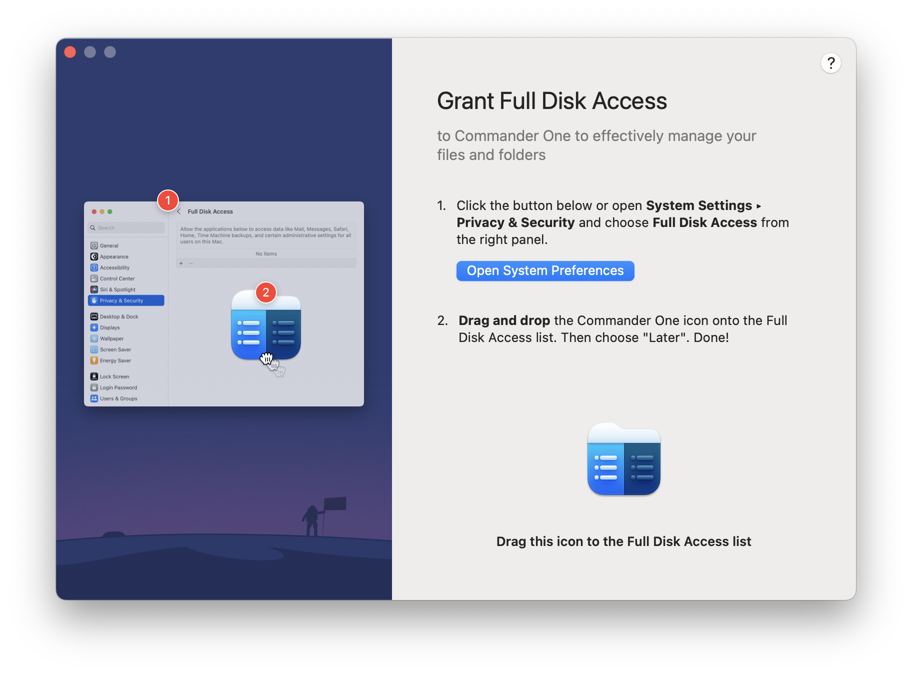 Commander One — powerful file manager for Mac with FTP/SFTP support