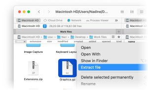 Unzip & Open GZ File on Mac | Download Commander One